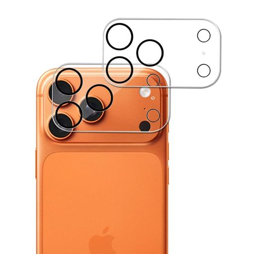【対応機種】iPhone 17 Pro Max レンズ 保護フィルム、2枚セット。 【9H硬度】保護ガラス素材は日本旭硝子素材を使用。は9Hガラスフィルムを採用し、落下時のカメラへの衝撃、破損を防ぎ、鋭いものからの摩擦による細かい傷などもし...