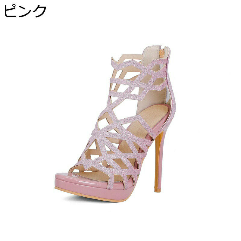 　　　 ◆◇◆人気の秘密◆◇◆ 【オープントゥ】夏の常連、オープントゥサンダル。完璧な大きさが女性のセクシーと可愛さを巧みに引き出す。春夏にぴったりなつま先の開いたデザインだから、好きなネイルもしっかり見せられます。 【バックジッパー】バッ...