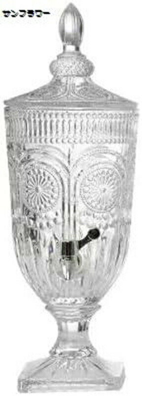 　　　 ◆◇◆人気の秘密◆◇◆ 高品質の屋外用ガラス製ドリンクディスペンサーが登場！ スタイリッシュなクリスタルデザインでパーティーやイベントを彩る！ タップ付きガラスボトルでジュースや飲み物の注ぎやすさにこだわりました。 ヨーロッパのエン...