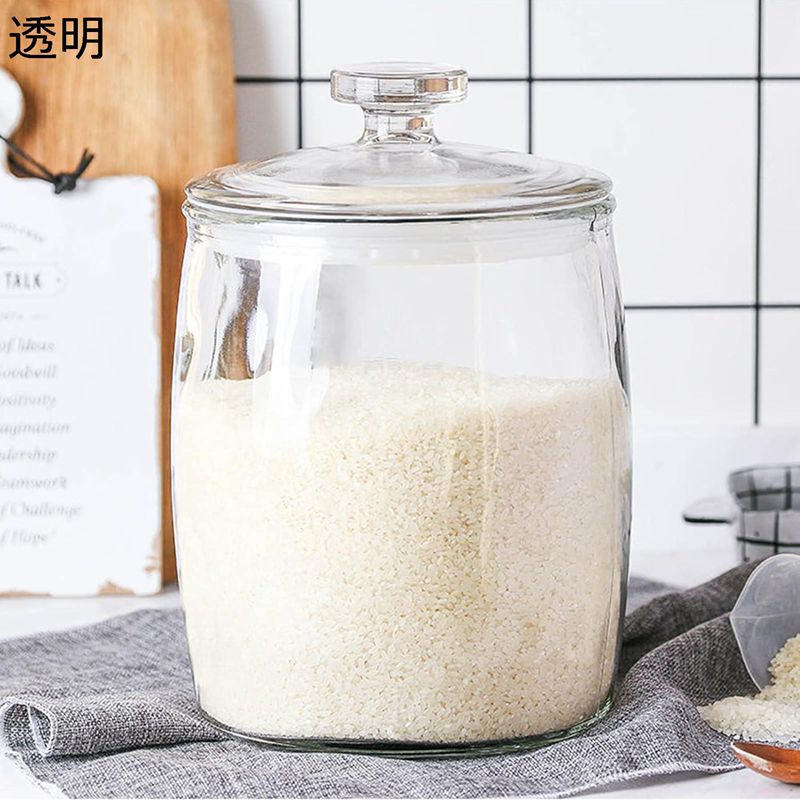 　　　 ◆◇◆人気の秘密◆◇◆ 【安全素材】こちらの米びつは食品級の透明ガラス素材を採用して、耐食性が強く、防虫 防湿、有害物質を揮発させず、丈夫で長持ちします。ご安心に使用いただけます。透明のおライスストッカー、残量が確認しやすくなってい...