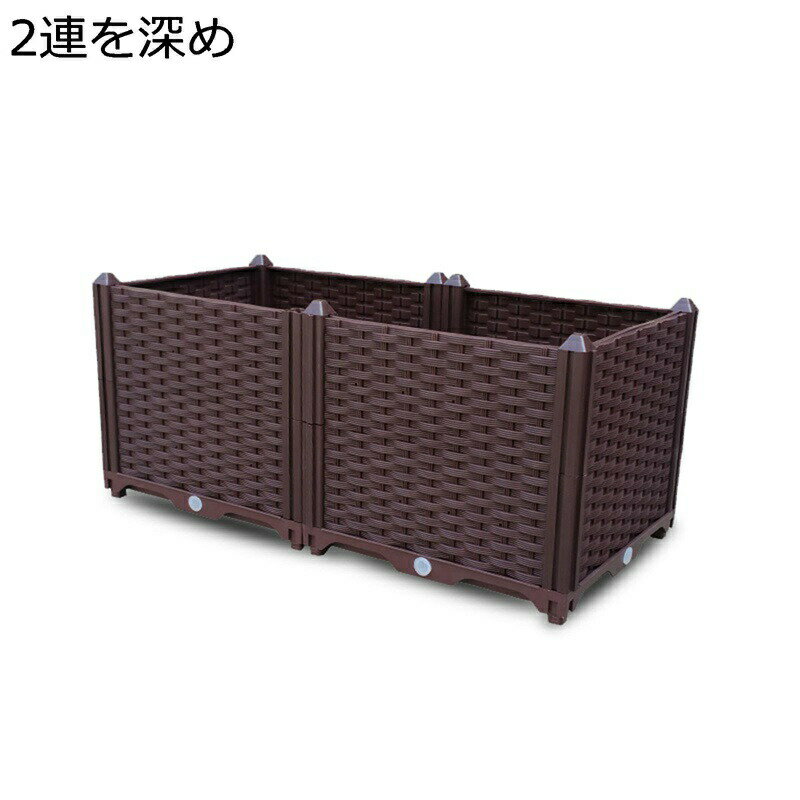 　　　 ◆◇◆人気の秘密◆◇◆ ◎環境にやさしく、無毒、耐熱性のある上質なPPプラスチック材料で作られ、耐候性に優れ、長持ちです。土や花、植物など自然のものには、やっぱりプラスチック製がベストマッチ！木製より、プラスチック製のほうがもっと丈...