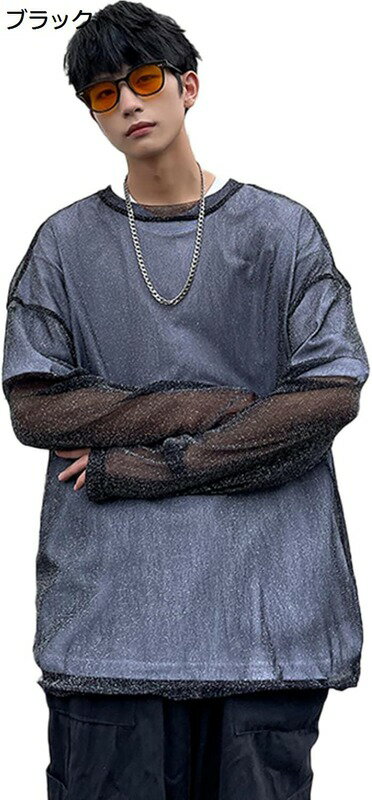 　　　 ◆◇◆人気の秘密◆◇◆ 【大きいサイズ】ややオーバーサイズなシルエットと軽やかさのある透かし編みが今っぽい雰囲気を作る長袖トップス。軽やかさもありつつ、ニットの編地でふんわりとした生地感です。編地部分からインナーがチラ見えする小洒落...