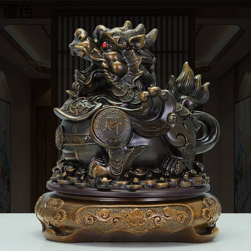 　　　 ◆◇◆人気の秘密◆◇◆ ☆高品質の樹脂を使用した、抜群の耐久度を持っています。滑らかなライン、細かい仕上がり、繊細なディテールでとてもリアルな出来です。 ☆貔貅とは金銀などの財宝を主食とする中国神話の神獣で、財運アップに絶大な効果を...