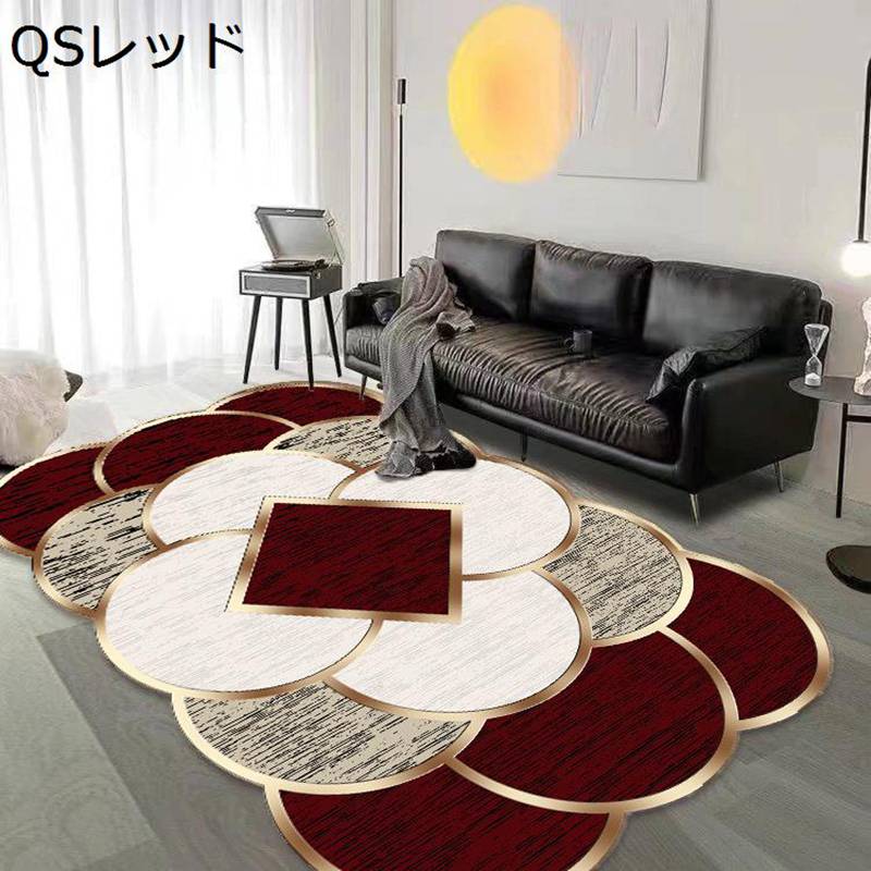 　　　 ◆◇◆人気の秘密◆◇◆ 【高級感な模様】カーペットは北欧風とインク系の柄があって、簡潔な色で室内に置いて、オシャレーな雰囲気になって高級感溢れます！柔らかな肌触り家庭用だけでなくて、会社と店舗でも気に入ります。ご自宅の装飾品として或...