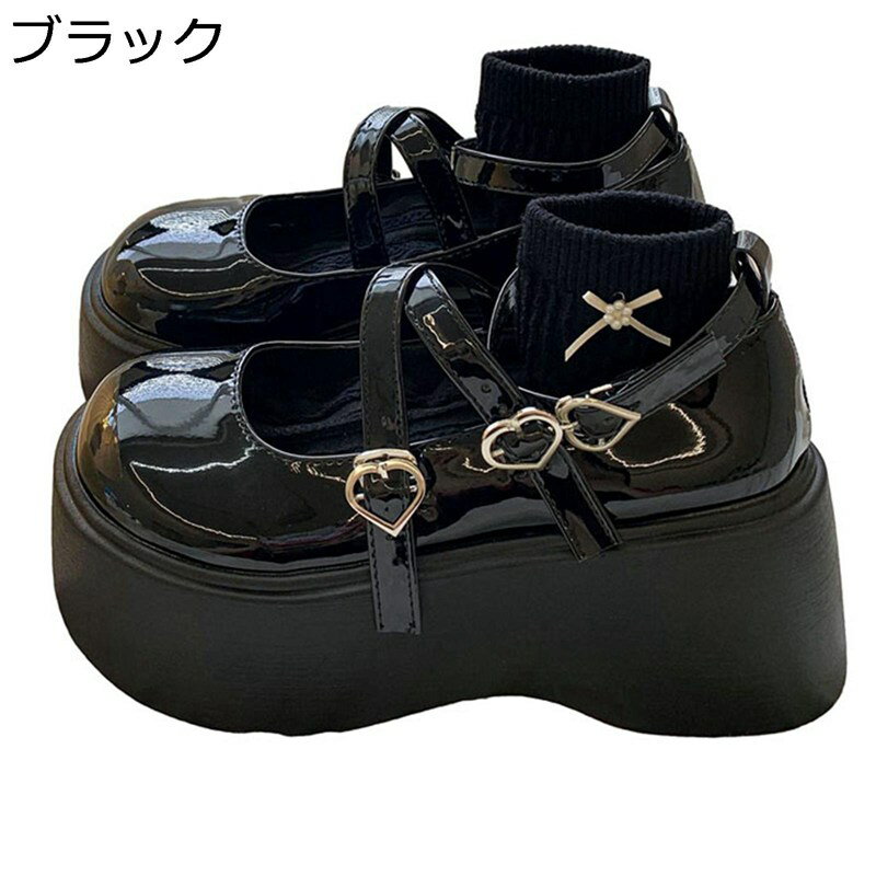 　　　 ◆◇◆人気の秘密◆◇◆ 【存在感抜群！超厚底♪ゴスロリパンプス】 おしゃれ女子必見！ 存在感抜群の超厚底パンプスです。 普段使いからコスプレまで幅広く使える万能厚底靴です。 【安定性】滑りにくいゴム靴底に凹凸を施し、踵部のアウトヒー...