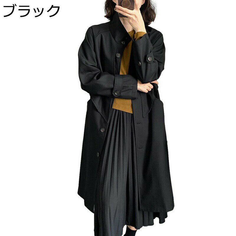 　　　 ◆◇◆人気の秘密◆◇◆ 【ロング丈】秋から春にかけて長く着られる、ロング丈のトレンチコートです。 通勤やフォーマルなど幅広いシーンで着られます。ブラウスとスカートでフェミニンな印象で着こなしたり、デニムアイテムと合わせてカジュアルに...