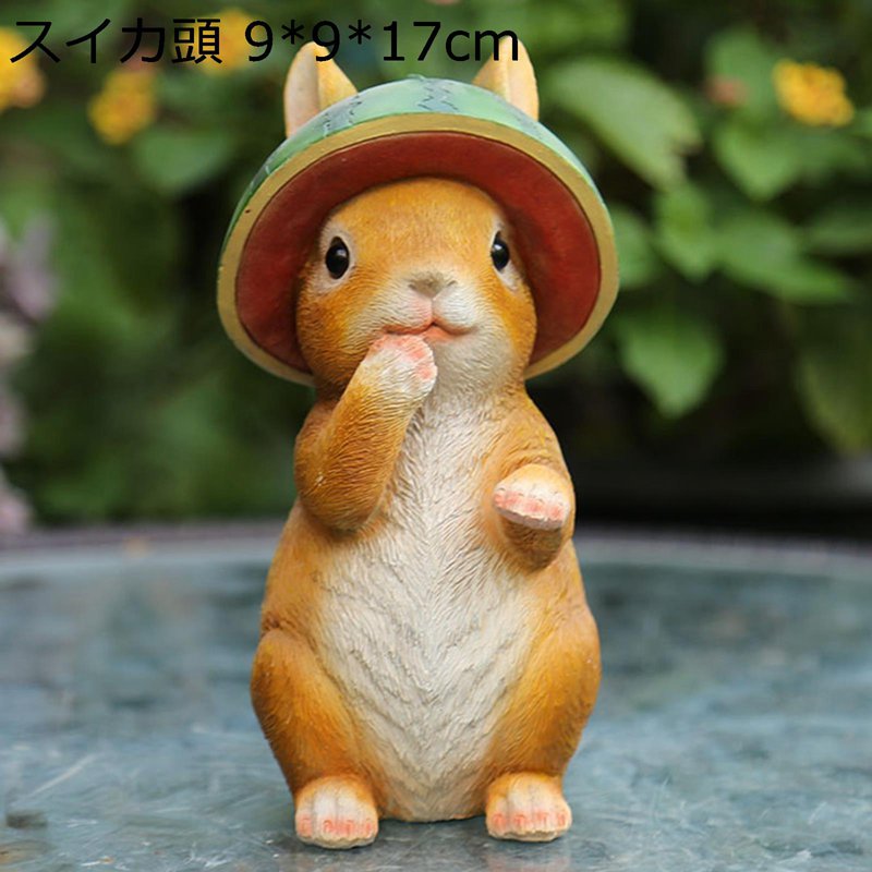 　　　 ◆◇◆人気の秘密◆◇◆ 【愛らしいラビット】お庭のオーナメントにお部屋のアクセントにインテリア、オブジェに色々なアイテムと組み合わせれば楽しく注目の的に！勿論、そのままおいても可愛くて癒されてしまいます。 【可愛いオブジェ】家の玄関...