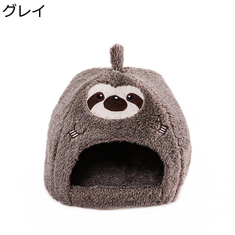 　　　 ◆◇◆人気の秘密◆◇◆ 【ふわふわの素材】弾性が優れたPP綿を充填するので、クッション性にも優れているので、フワフワで寝心地の良い猫ベッドです。縫い目が細くて縫製は丈夫で破れにくいです。 【適用対象】全種類の猫、トイプードルやチワワ...