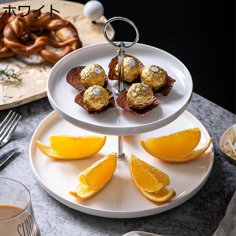 　　　 ◆◇◆人気の秘密◆◇◆ 【セラミックス製】美しいケーキスタンドは、特別な視覚的な楽しみでお客様を感動させるために食べ物のプレートを見せます。それは優雅に見え、テーブルかパーティーを飾ることができます。 【広く使われている】パーティー...