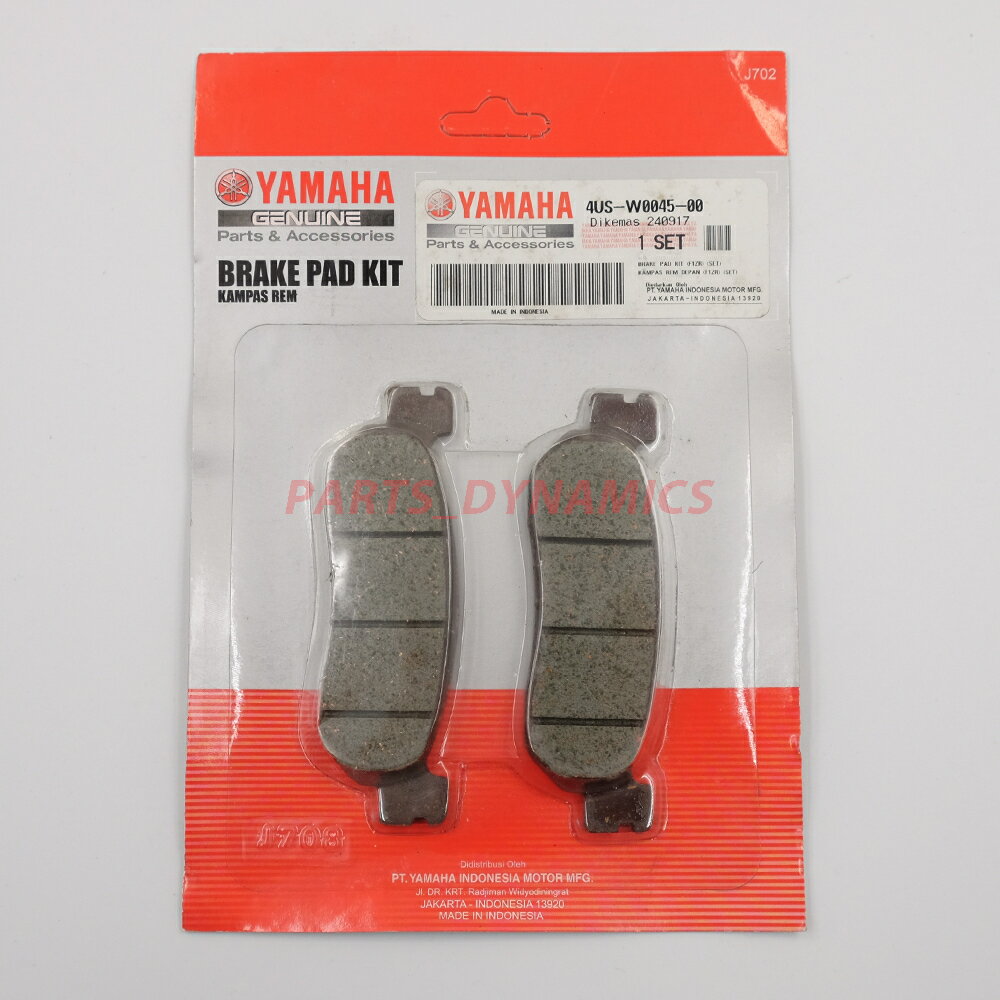商品情報 商品名 ヤマハ純正 YAMAHA ブレーキパッド 4US-W0045-00 YAMAHA GENUINE PARTS クリックポスト送付メーカー名 ヤマハ YAMAHAメーカー品番 4US-W0045-00商品内容 ■セット内容：...