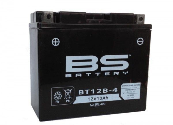世界各国での販売を手がけるフランスのバッテリーメーカー、「BS BATTERY」のVRLA（制御弁式密閉）タイプMFバッテリーです。 グローバル品質でお求め易い価格のバッテリーです。 ◆他社適合品番：GT12B-4、FT12B-4、YT12...