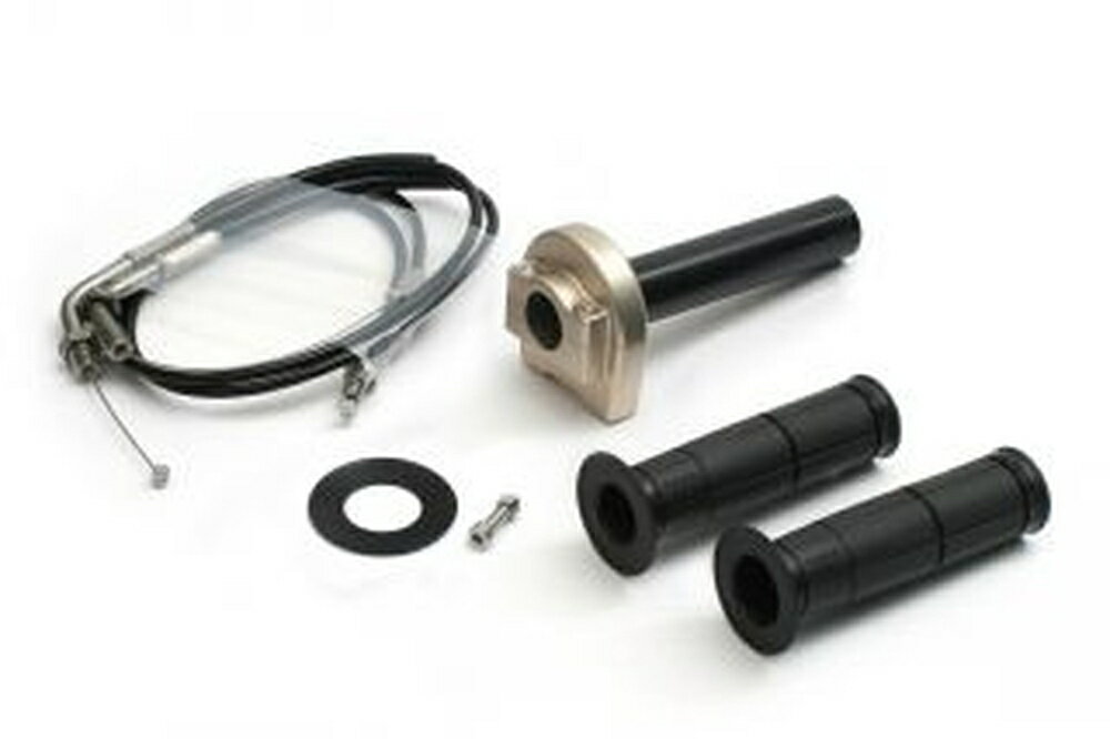 ◆適合車種 HONDA GROM '2013 〜 '2020アクティブ スロットルキットは、豊富な開度展開で乗りやすさの要となるアクセル操作のセッティングを可能にします。 巻取径を大きくして、少ない手首の返しで瞬時にワイドオープンさせる仕様...