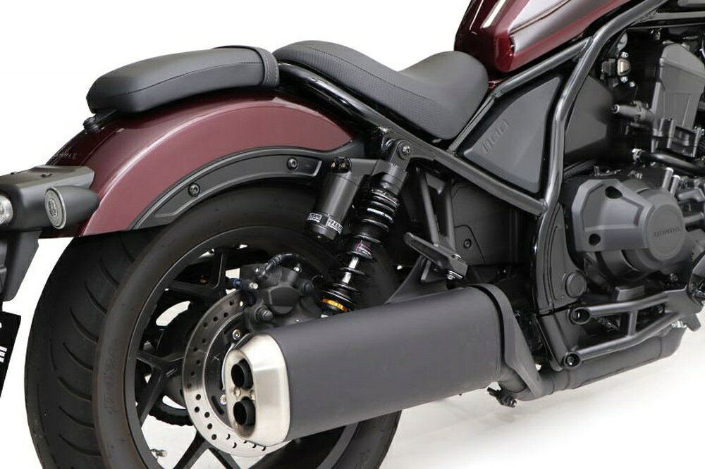 ◆適合車種 HONDA REBEL1100 '2021 〜 '2025 HONDA REBEL1100 DCT '2021 〜 '2025 HONDA REBEL1100S '2025 〜 '2025日本仕様のリアショックとフロントスプリン...