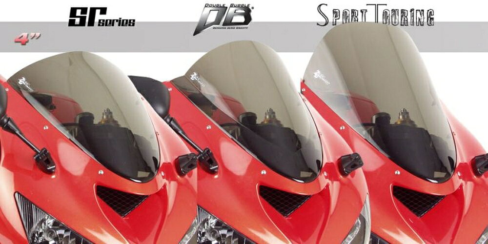 ◆適合車種 KAWASAKI ZX-10R '2006 〜 '2007 KAWASAKI ZX-6R '2005 〜 '2008 KAWASAKI ZX-6RR '2005 〜 '2008▲写真はスモークです。装着写真は他タイプも含まれます...