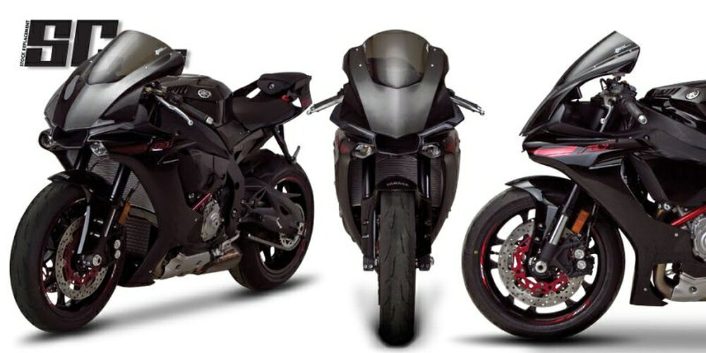 ◆適合車種 YAMAHA YZF-R1(ABS) '2015 〜 '2019 YAMAHA YZF-R1M '2015 〜 '2019ノーマルスクリーン形状をモチーフにしたモデル。 【カラーラインナップ】 ※車種・形状によってラインナップが...