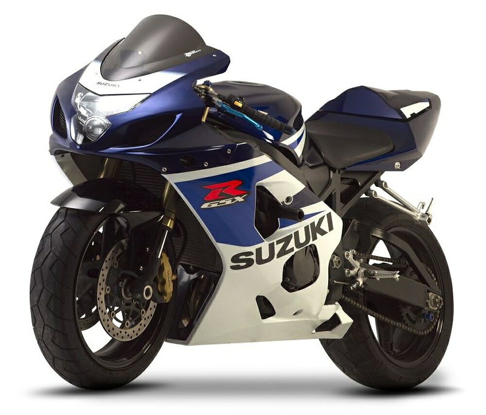 ◆適合車種 SUZUKI GSX-R750 '2004 〜 '2005 SUZUKI GSX-R600 '2004 〜 '2005▲写真はスモークです 二段形状で、ライダーが伏せた際に防風効果を発揮。また整流効果にも優れる、スポーツ、レース...