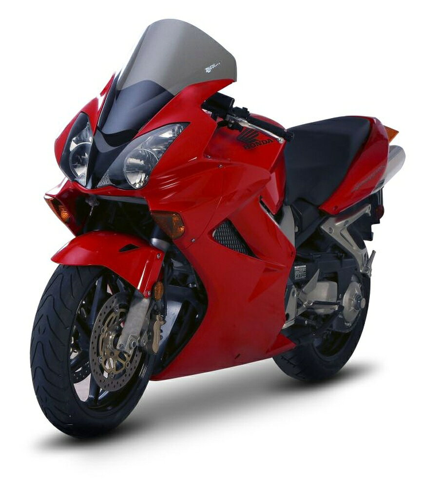 ◆適合車種 HONDA VFR800(ABS) '2006 〜 '2010 HONDA VFR800 '2002 〜 '2005▲写真はスモークです 二段形状で、ライダーが伏せた際に防風効果を発揮。また整流効果にも優れる、スポーツ、レース走...