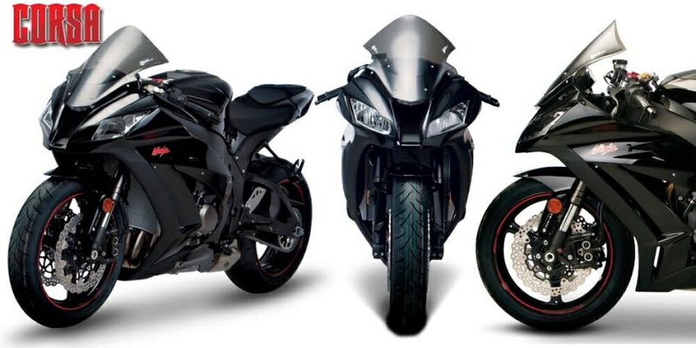 ◆適合車種 KAWASAKI ZX-10R '2011 〜 '2014▲写真はスモークです 大き目のバブル形状が伏せた際に体全体を覆い、整流効果を発揮。スーパースポーツ車両のルックスを保ちながらも防風効果を高める、サーキットからツーリングま...