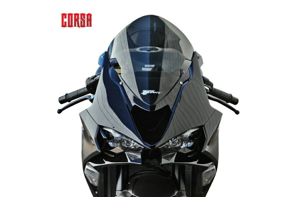 ◆適合車種 KAWASAKI ZX-6R '2024 〜 '2026大き目のバブル形状が伏せた際に体全体を覆い、整流効果を発揮。スーパースポーツ車両のルックスを保ちながらも防風効果を高める、サーキットからツーリングまで幅広く対応可能なタイプ...
