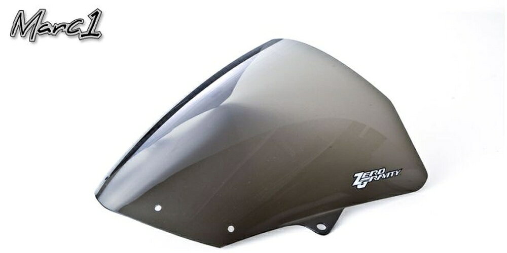 ◆適合車種 KAWASAKI ZX-10R '2008 〜 '2010 KAWASAKI ZX-6R '2009 〜 '2012▲画像のカラーはスモークです MOTOGPからアイデアを得て開発されたスクリーン。体を伏せたときに、スクリーンと...