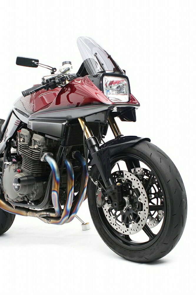 ◆適合車種 SUZUKI GSX1100S '1981 〜 '2000▲写真はインナーゴールドです ハイパープロとアクティブの共同開発によって誕生したフロントフォーク。 ハイパープロが世界で唯一作り出せる「コンスタントライジングレート」スプ...