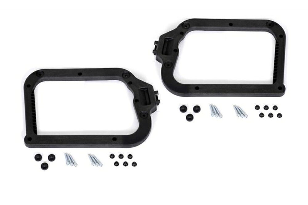 車種別のサイドキャリアに各種ハードケースを取付けるためのアダプターキットです。 品番：KFT00152210 JANコード：4538792867137 備考：HEPCO&BECKER[プラスチックケース]用