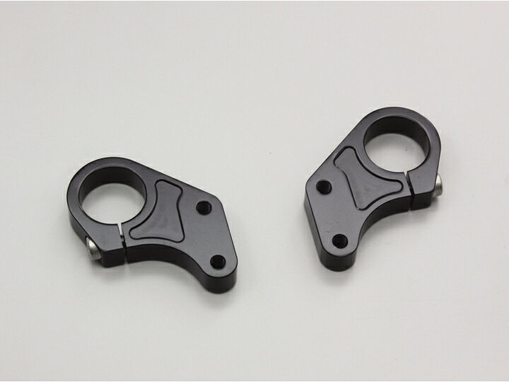 ジュラルミン削り出し　φ35mm汎用ブラケット ハンドルホルダーHB0651、HB0614、HB0615が取付可能 トップブリッジの交換なしにバーハンドル仕様へ◆適合車種（備考） - -