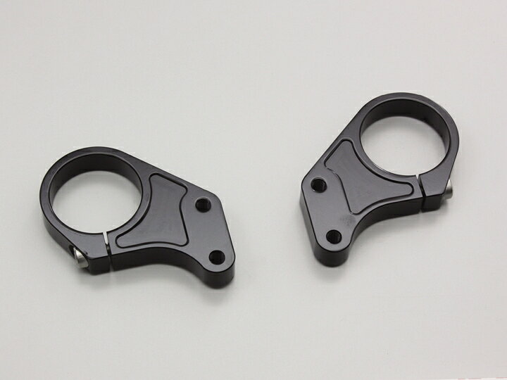 ジュラルミン削り出し　φ41mm汎用ブラケット ハンドルホルダーHB0651、HB0614、HB0615が取付可能 トップブリッジの交換なしにバーハンドル仕様へ◆適合車種（備考） - -