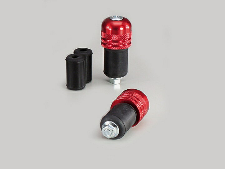 アルミ削り出し 外径φ22mm ローレットタイプ 2種類の付属ラバーで内径φ14〜15/18〜19mmに適合 汎用タイプ◆適合車種（備考） - -