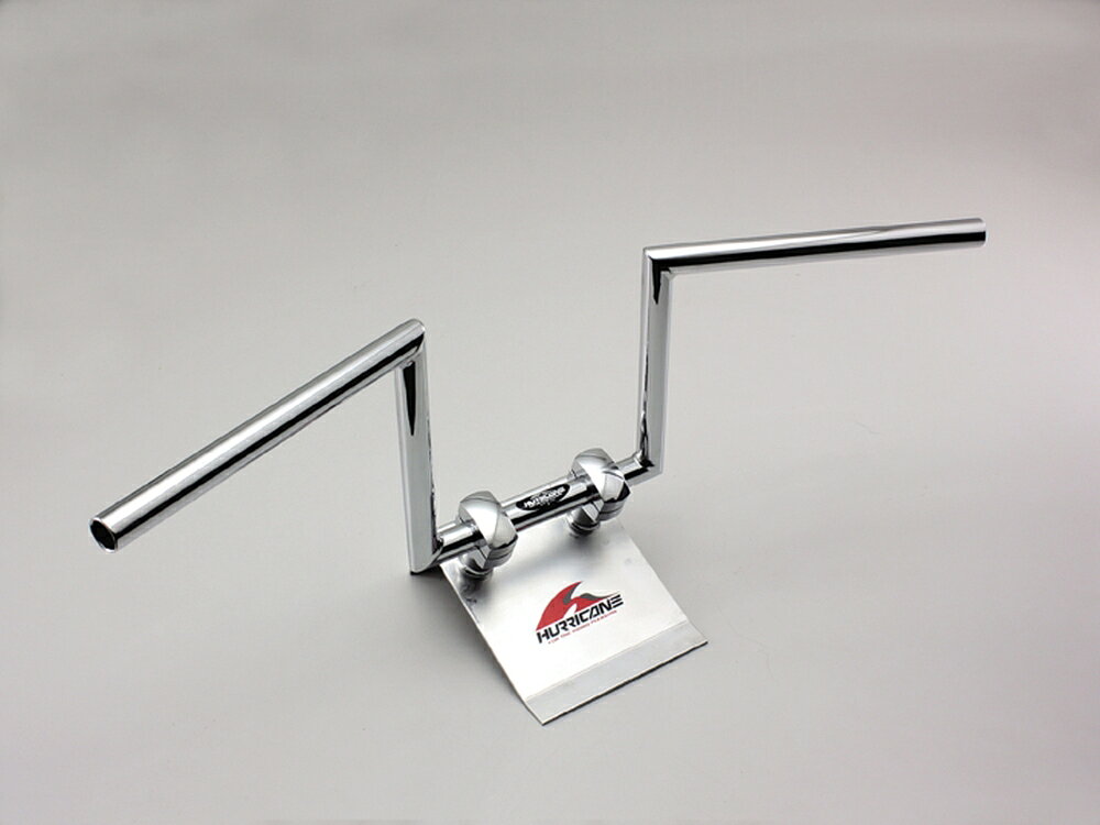 スチール製 外径φ22.2mm 内径φ18mm トリプルニッケル ピュアクロームメッキ仕上げ 刻印によって装着後もハンドルの特定が可能0