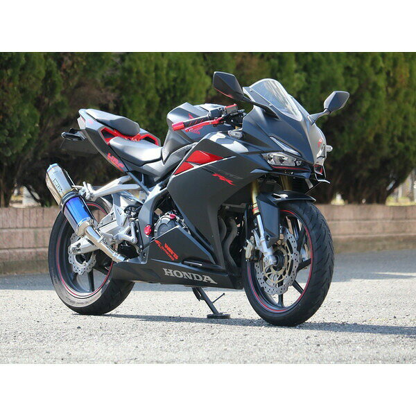 ◆適合機種：HONDA CBR250RR (2BK-MC51)（'17-'19） ◆近接騒音値：90db 加速走行騒音 78db/ JMCA認定品 ◆ジョイントガスケット付属 ◆STD＆タンデムステップ対応 ◆OILドレン＆フィルター交換対...