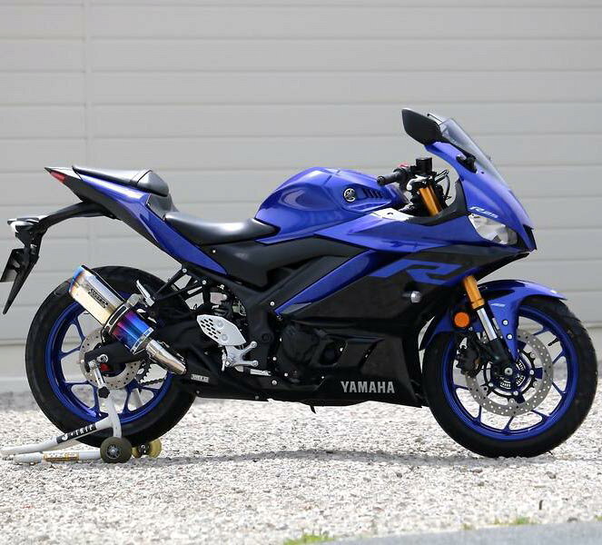 ◆適合車種：新型YZF-R25【2BK-RG43J】 / 新型YZF-R3 【2BL-RH13J】’18年・’19年〜 ◆近接騒音値：90db / JMCA認定品 / 車検対応 ◆ジョイントガスケット付属 ◆STD＆タンデムステップ対応 ◆...