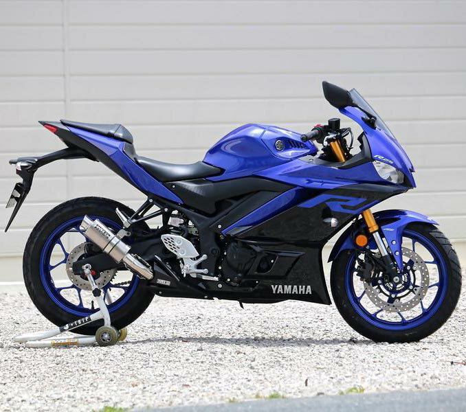 ◆適合車種：新型YZF-R25【2BK-RG43J】 / 新型YZF-R3 【2BL-RH13J】’18年・’19年〜 ◆近接騒音値：93db / JMCA認定品 / 車検対応 ◆ジョイントガスケット付属 ◆STD＆タンデムステップ対応 ◆...