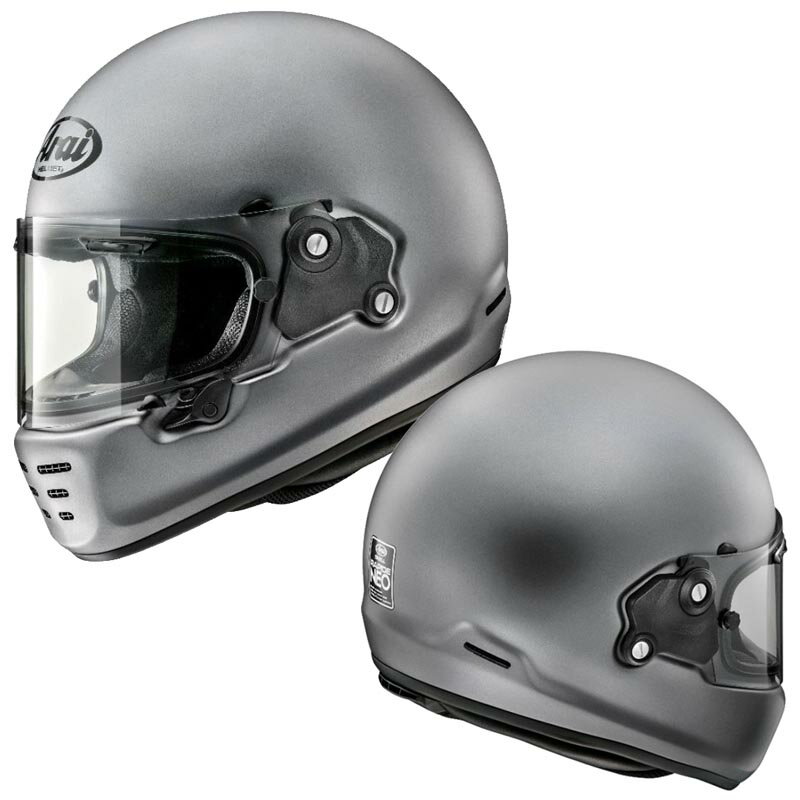 ダクトの無い帽体、3本スリットと、1980年代のクラシックなスタイルをオマージュしながらも、最新の安全性、快適性を全て搭載。車両のジャンルに捉われない、シンプルで洗練されたフォルムの"ネオ・クラシック"ヘルメット「RAPIDE NEO」。 ...