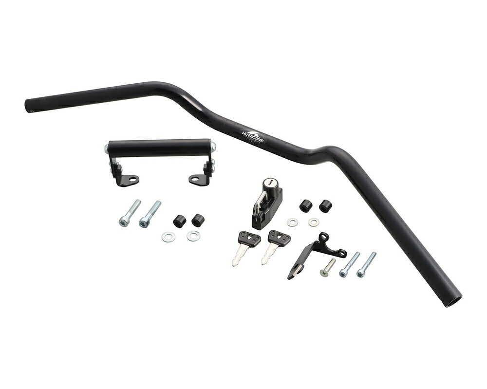 ショートハンドルは、純正ハンドルに対し、幅約50mm縮小、プルバックも変更することで、より上半身が起き上がり視界が広がった乗車姿勢で通勤やツーリングに最適。 標準装備にないハザード機能を備えたLハンドルスイッチ・ツーリング等に便利なマルチパ...