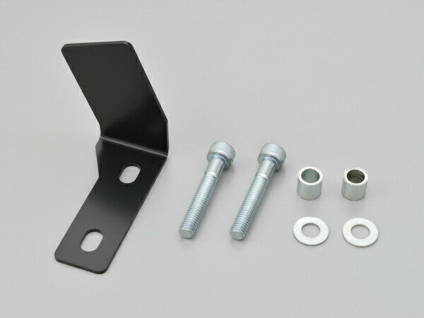 フロントカメラを取り付ける際に便利なステー。 クランプピッチ30〜37mmに対応します。 ●スチール製ツヤ消し黒塗装仕上げ ●板厚1.6mm ●クラッチ側用