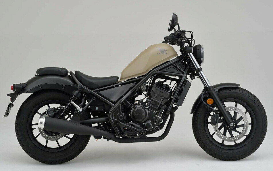 ◆対応車種：Rebel250/ABS(17~20)/S Edition(20) ◆マフラー重量：2.4?(純正マフラー4.6?を約48％軽量化) ◆平成19年排ガス規制 / 平成22年騒音規制対応 政府認証マフラー ◆マフラー本体：スチール...