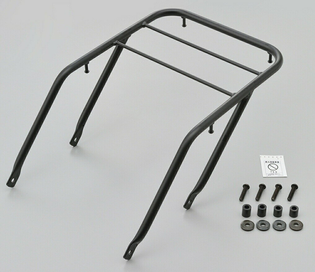 キャリアからタンデムシート上面のラインをフラットにすることで、 衣装ケースのような大型の荷物も積載しやすくしています。 GIVIの汎用ベースが取り付けでき、43?までのGIVIモノロックケースが取付可能です。 荷物の積載に便利な荷掛けフック...