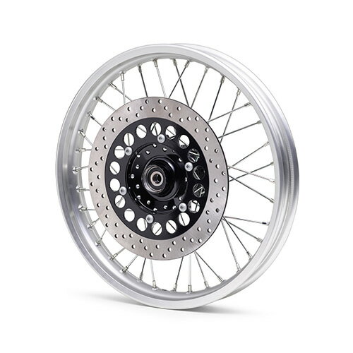 スポーク、各ベアリング、オイルシール、ブレーキディスク等を組み込み済で、リペアとしてだけでなくスペアホイールとしても使用可能なフロントホイールASSY。 ◆適合車種：YAMAHA SR400 ◆適合車両機種コード：3HTD/3HTH/3HT...