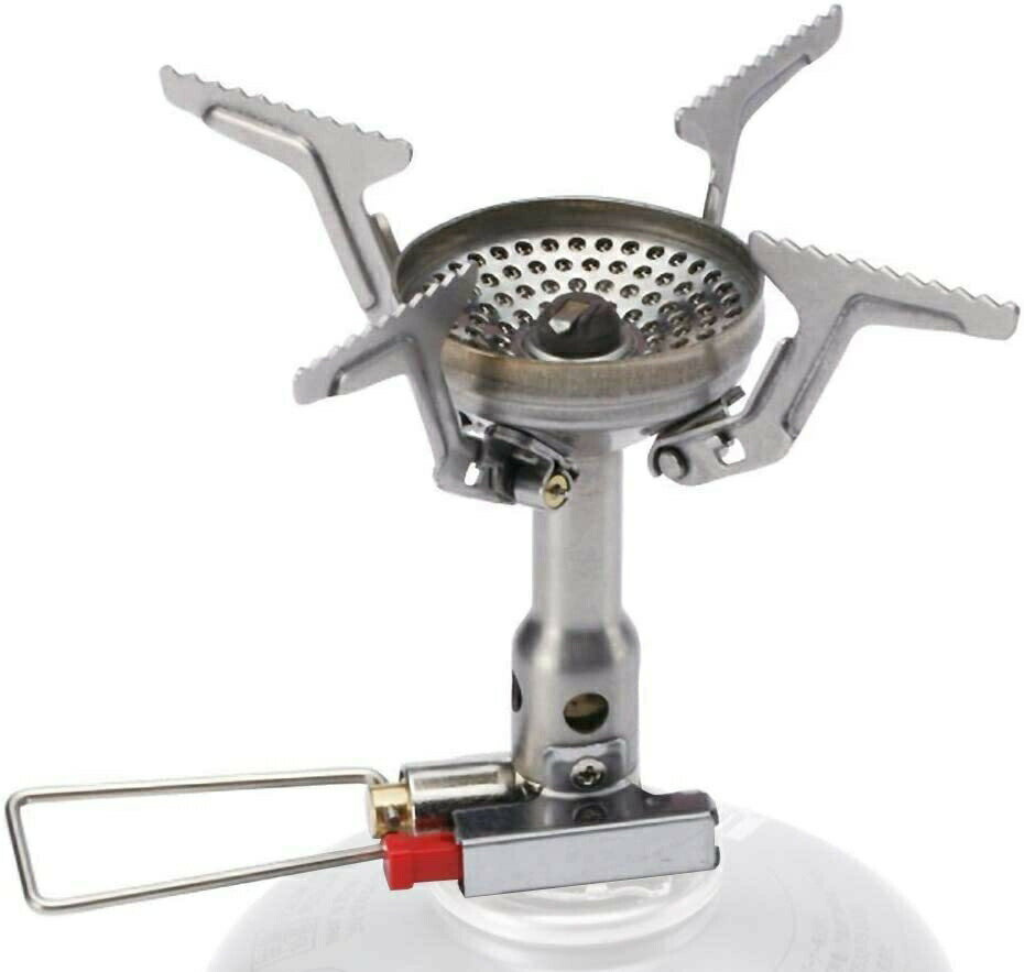 コストパフォーマンスや使用感、装備などトータルバランスに優れた1台。 ソロキャンプや山行などの使用に応えます。 ●外形寸法 幅76X奥行100X高さ86mm(使用時・本体のみ） 幅40X奥行43X高さ75mm(収納時） ●ゴトク径 ゴトク外...