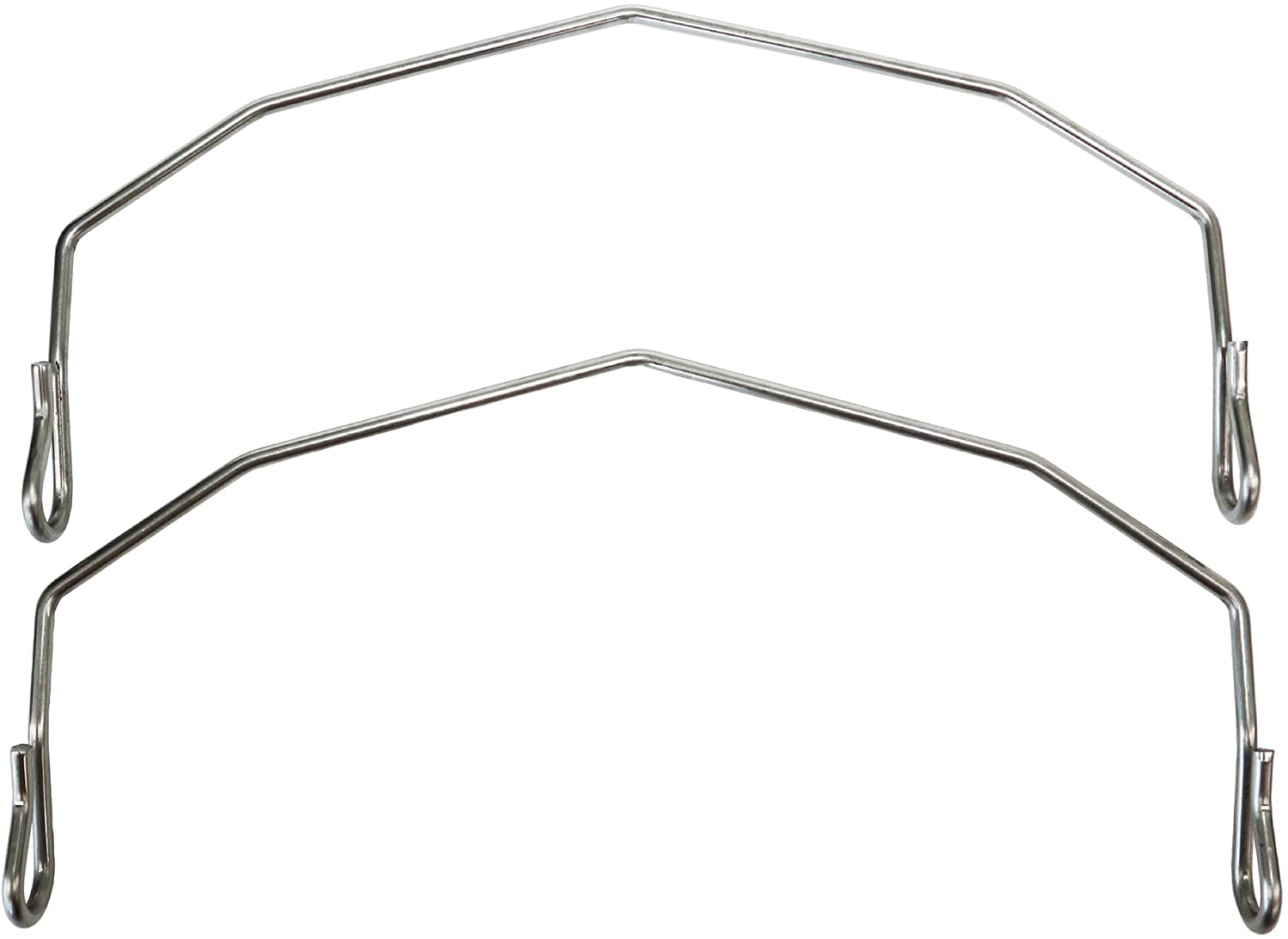 JAN:4953571679501 GORA OVENを焚き火などで使用する時に取付けできる着脱式のツルです。 ●外形寸法 幅310×高さ150×太さ5mm （1本のサイズ） ●重量 94g x 2本 ●材質 ステンレス