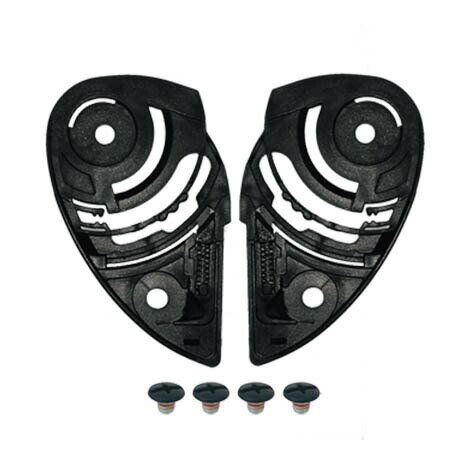 OGKカブト KAMUI-3シリーズ補修用シールドラチェットセット。 ◆適合モデル：OGKカブト　KAMUI-3シリーズ [セット内容] ・C-1Kラチェット（L/R）×1セット ・6×6ビス×4本