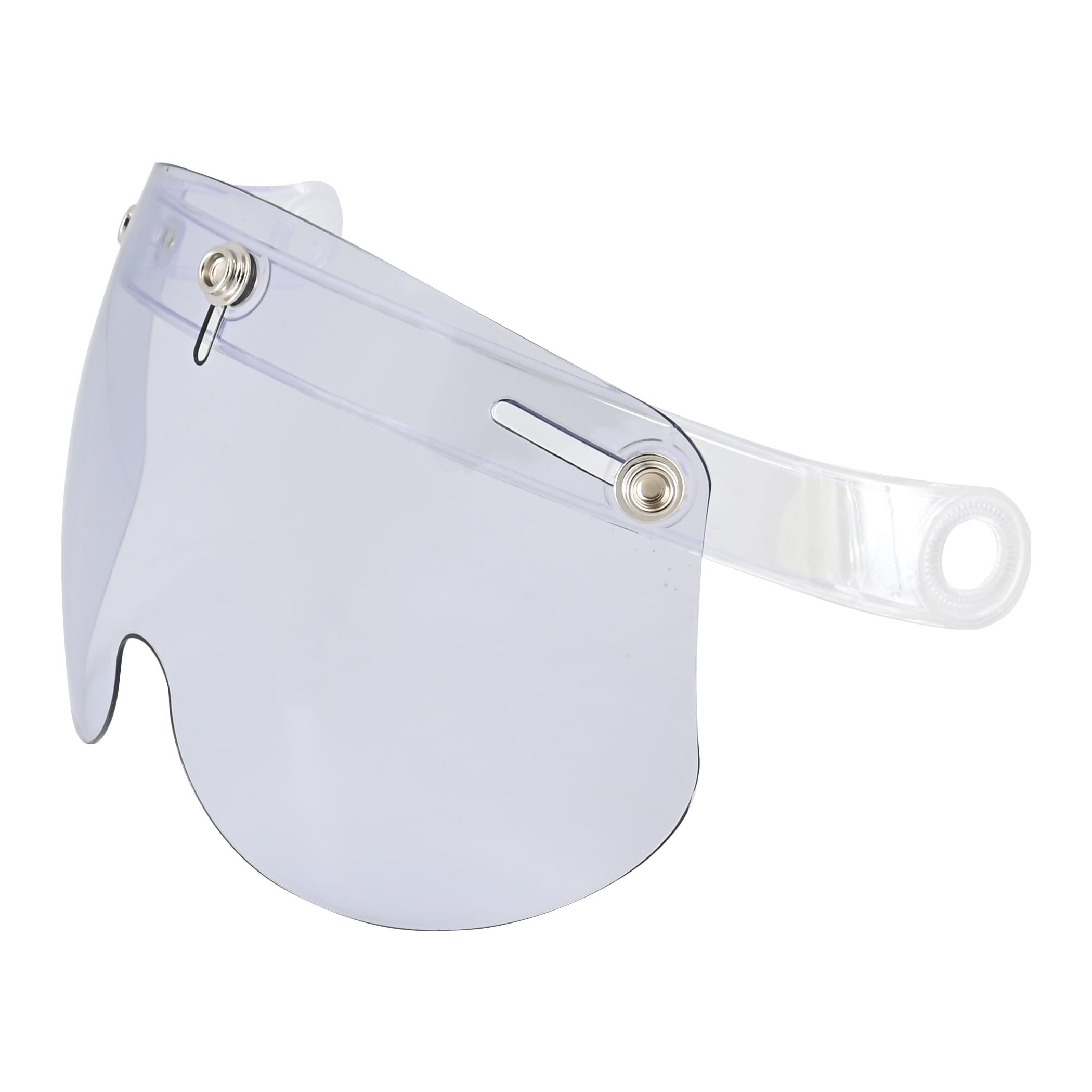 リード工業 CROSS CR-760ヘルメット専用のハーフシールドです。 シールドが小さくなった分コンパクトになり、通気性が改善されます。 ◆適合モデル：LEAD CR-760/CR-761 ◆カラー：ライトスモーク