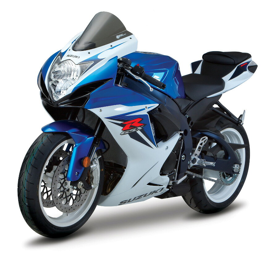 ◆適合車種 GSXR600(11-23) GSXR750(11-23) 二段形状で、ライダーが伏せた際に防風効果を発揮。 また整流効果にも優れる、スポーツ、レース走行向け。