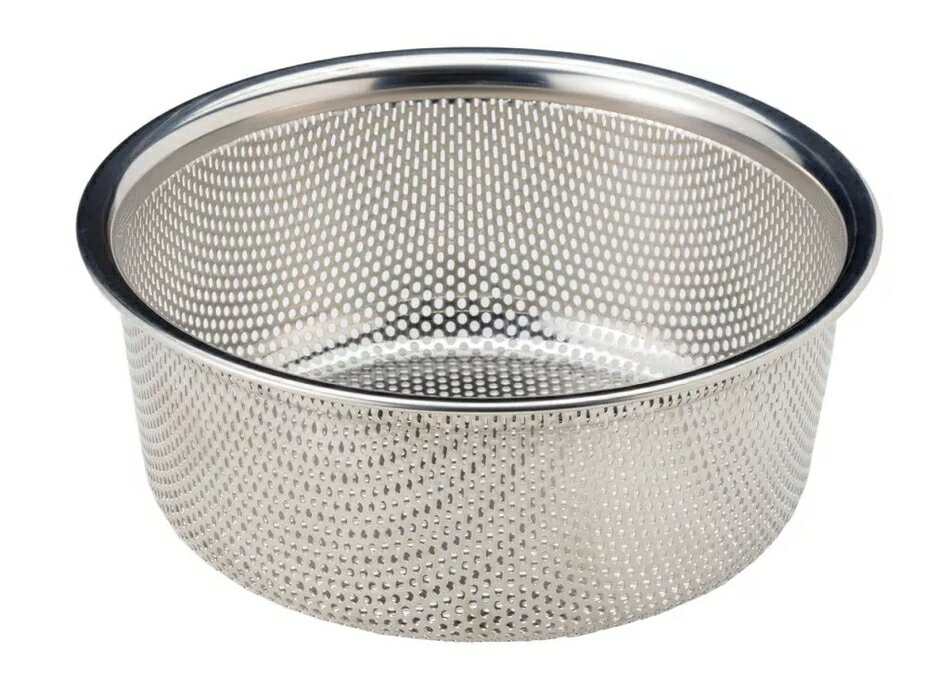 丈夫で衛生的なパンキング加工。 GORA20cmポットと16cmポットの間に収納できます。 日本製 サイズ：直径195×高さ76mm 重量：196g 材質：ステンレス 保証書：無JAN:4953571179506