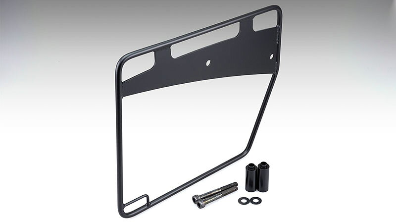 【適合】ELIMINATOR/SE (8BL-EL400A) 2023Y- 【個数】1個（左右兼用） 【材質】スチール 【色】マットブラック 【最大積載量】5kg サイドバッグの装着に必要な部品が一つになったオールインワンタイプのバッグサポ...
