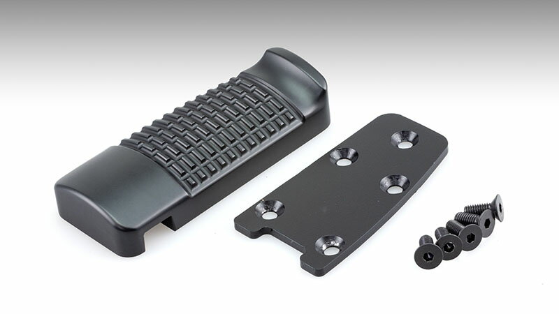 ナイトスターにおけるブレーキ操作時の不満を解消するワイドブレーキペダルカバー 純正のペダル面へ被せて固定する方式なので取り付けも簡単です。 本品装着後はペダル面が上方へ約9mm Up、外側へ約50mm Wideとなるため、操作性が格段に向上...