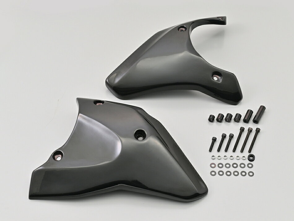 2024年のモーターサイクルショーで展示したデイトナコンセプトモデル「Cyberpunk ELIMINATOR」に装着し、発売のご要望が多かったアンダーカウルキット。 2ピース構造なのでエキパイの熱がこもりにくく、アンダーカウルを外すことな...