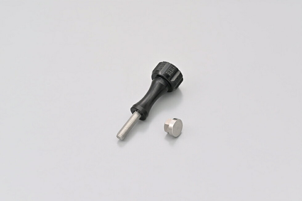 FSH-1、FSH-2にアクションカムなどを固定できるカメラマウントボルト＆ナット。※マウントがGP規格以外のウェアラブルカメラは使用できません。 ※マウントを使用する機器の重量制限を超える装着は不可。 ※商品および装着品が車両部位や他部品...