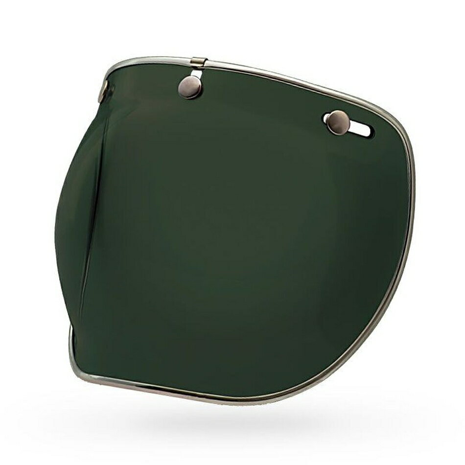 フルレトロスタイルを楽しもう。 CUSTOM500 CRF用のデラックスバブルシールドはクリア、スモークグラデーション、ウェイファーグリーン、アイスブルー、ミントのカラーラインナップ